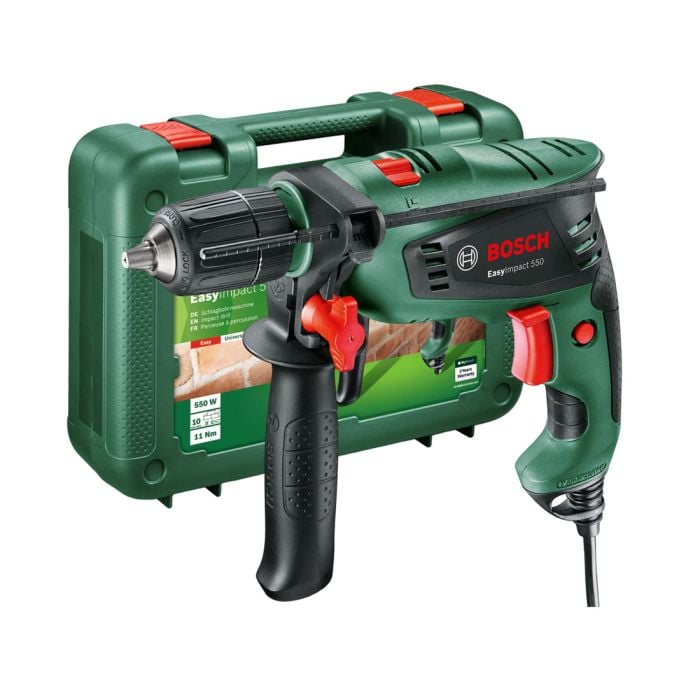 Bosch Green EasyImpact 550 Rotary Hammer Drill 240v 0603130070 | Power ...