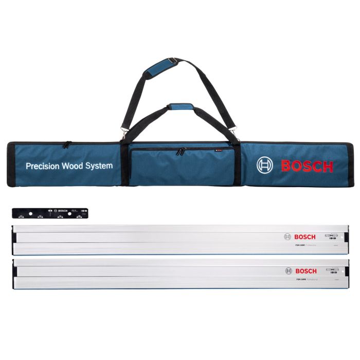 Bosch FSN Guide Rail Kit inc 2x FSN 1600, FSN BAG & FSN VEL 0615990EE8 ...